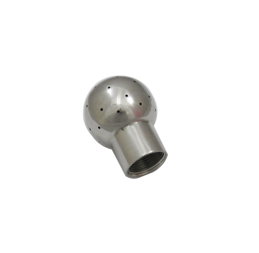 Fixed CIP Spray Ball with 1" Female NPT and 2.5" Ball – TriClamp.co